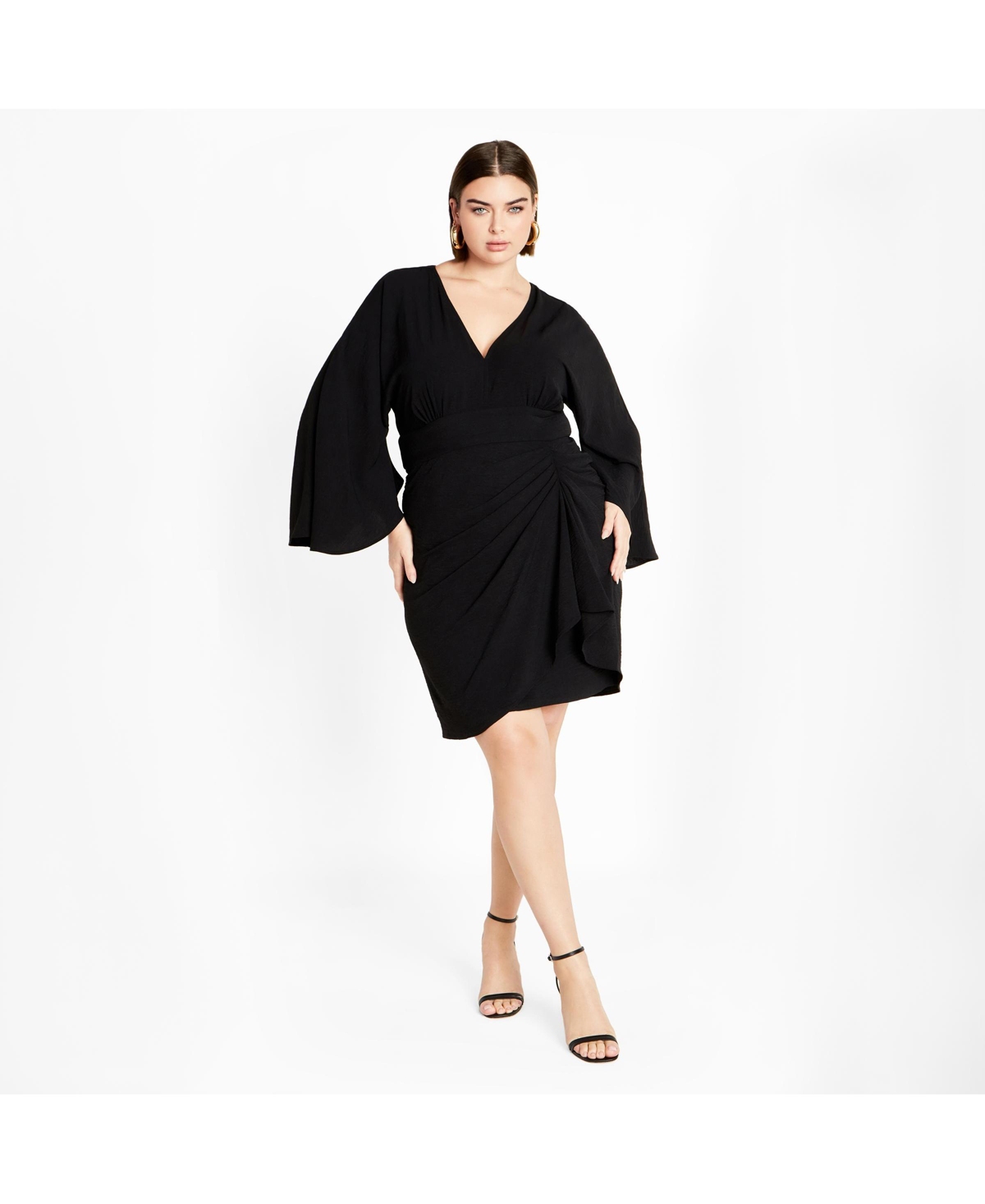 Click here for City Chic Womens Malani Dress - Black prices