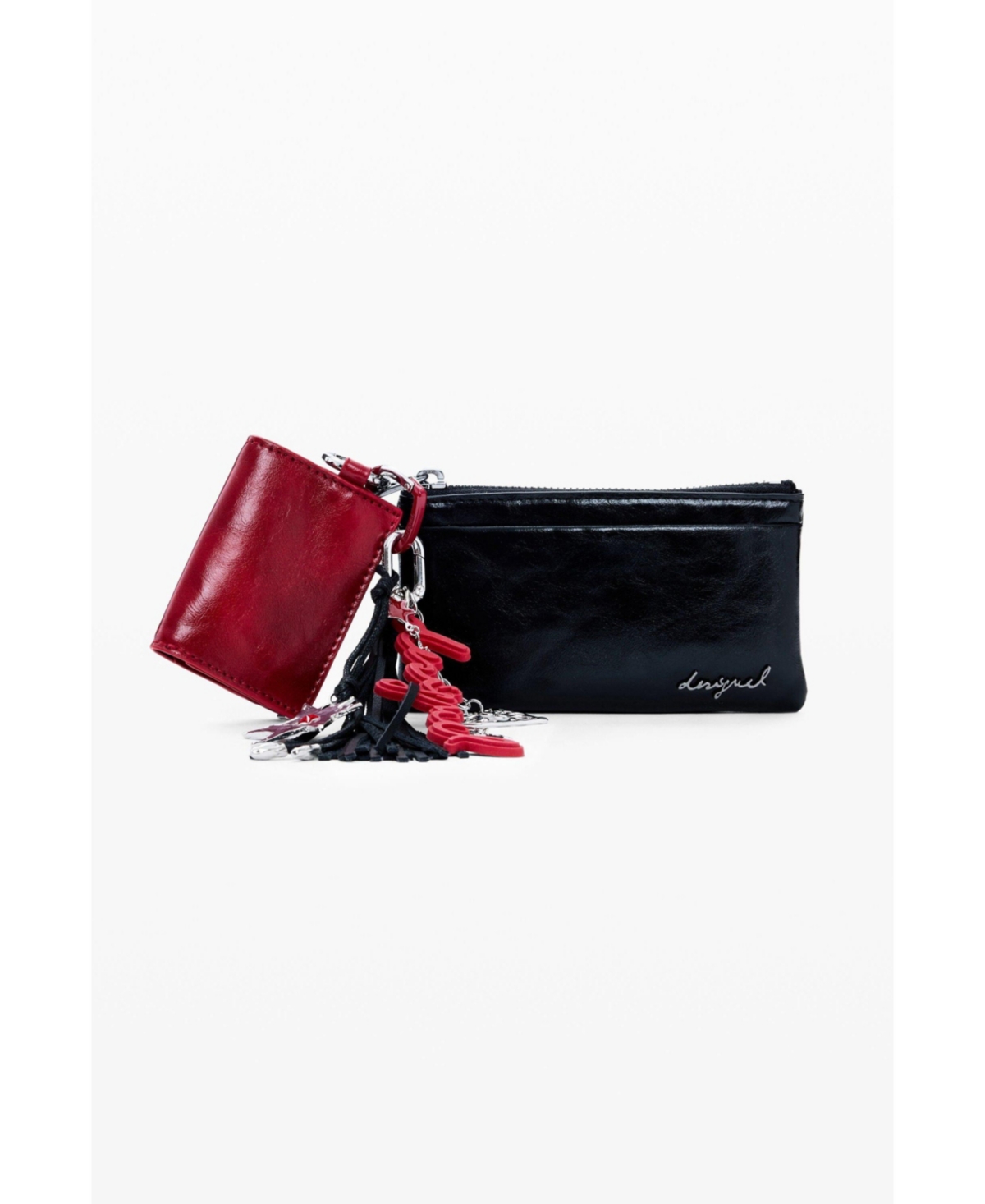 Click here for Desigual Womens Small wallet charm - Black prices