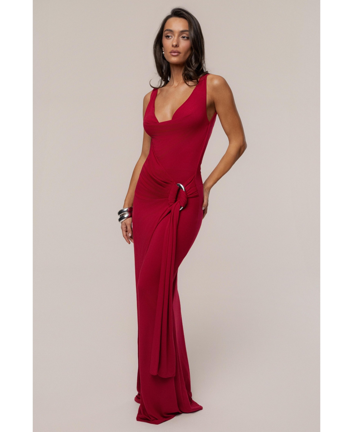 Click here for Jluxlabel Womens Divine State Maxi Dress - Red prices