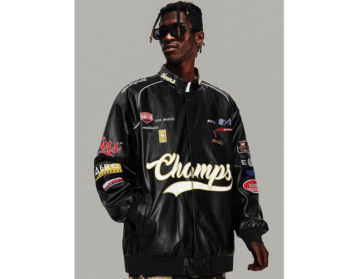 Click here for Aelfric Eden Mens Champs Racing Button-Up Jacket -... prices