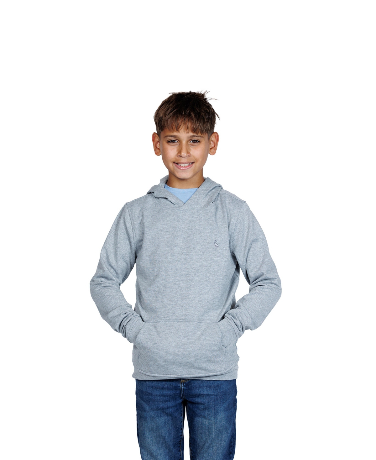 Click here for Tailorbyrd Boys Fleece Hoodie - Grey heather prices