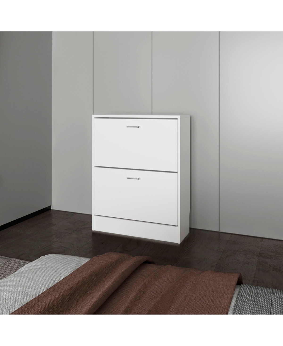 Click here for Fm Furniture Ozzy Shoe Cabinet  2 Tilt-Out Doors... prices