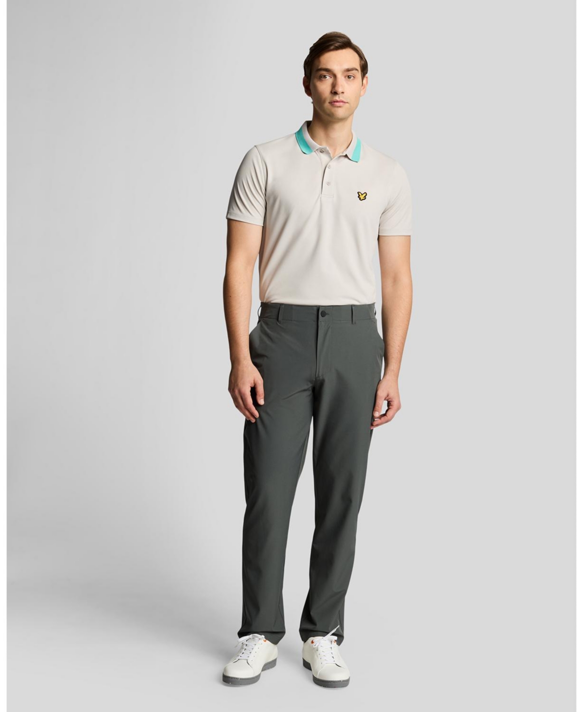 Click here for Lyle & Scott Mens Womens 5 Pocket Golf Pants - Gra... prices