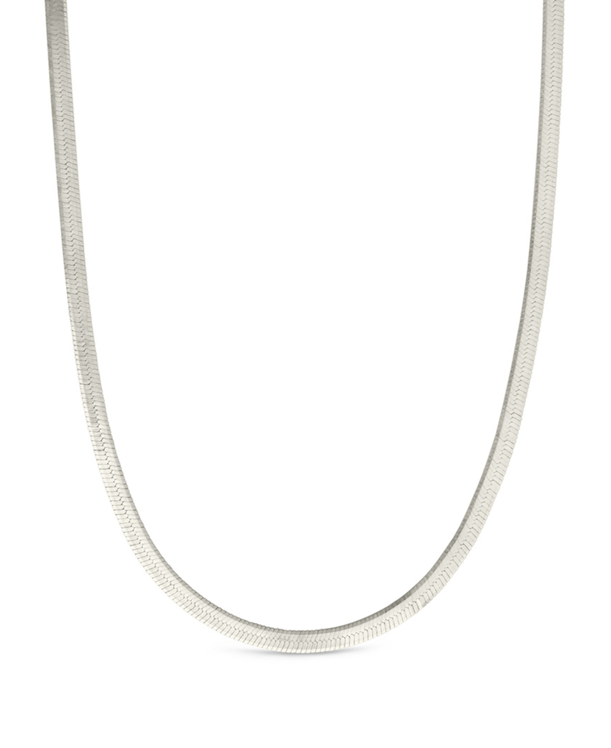 Click here for Sterling Forever Thin Herringbone Chain - Silver prices