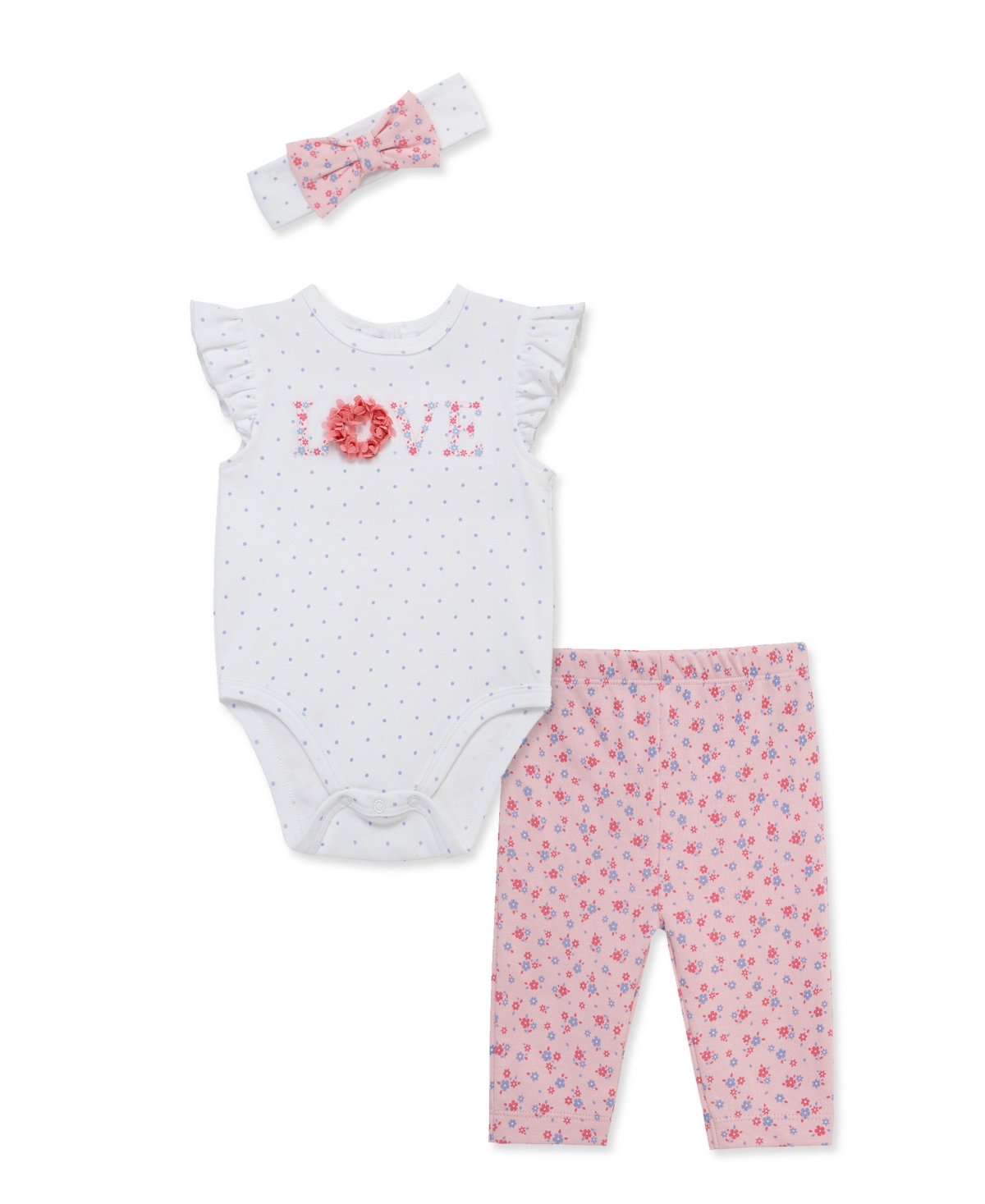 Click here for Little Me Baby Girls Round Neck Bodysuit  Leggings... prices
