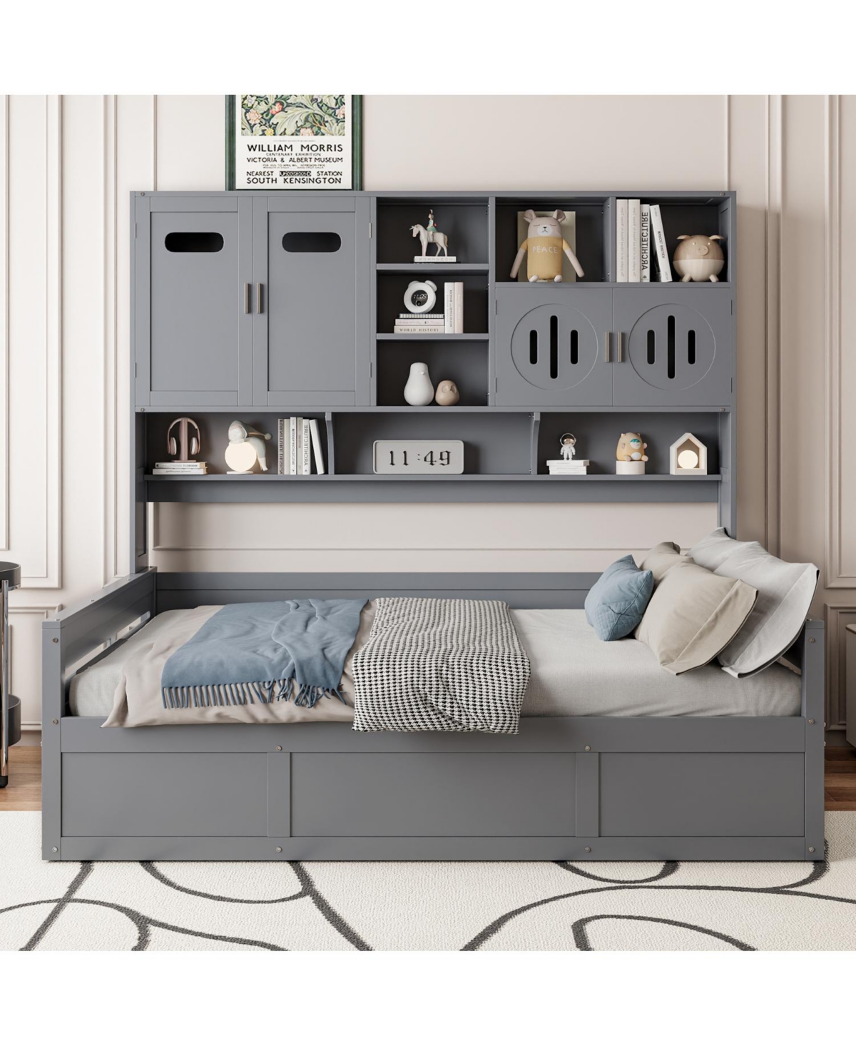 Click here for Streamdale Furniture Wooden Daybed w/ Hydraulic Be... prices