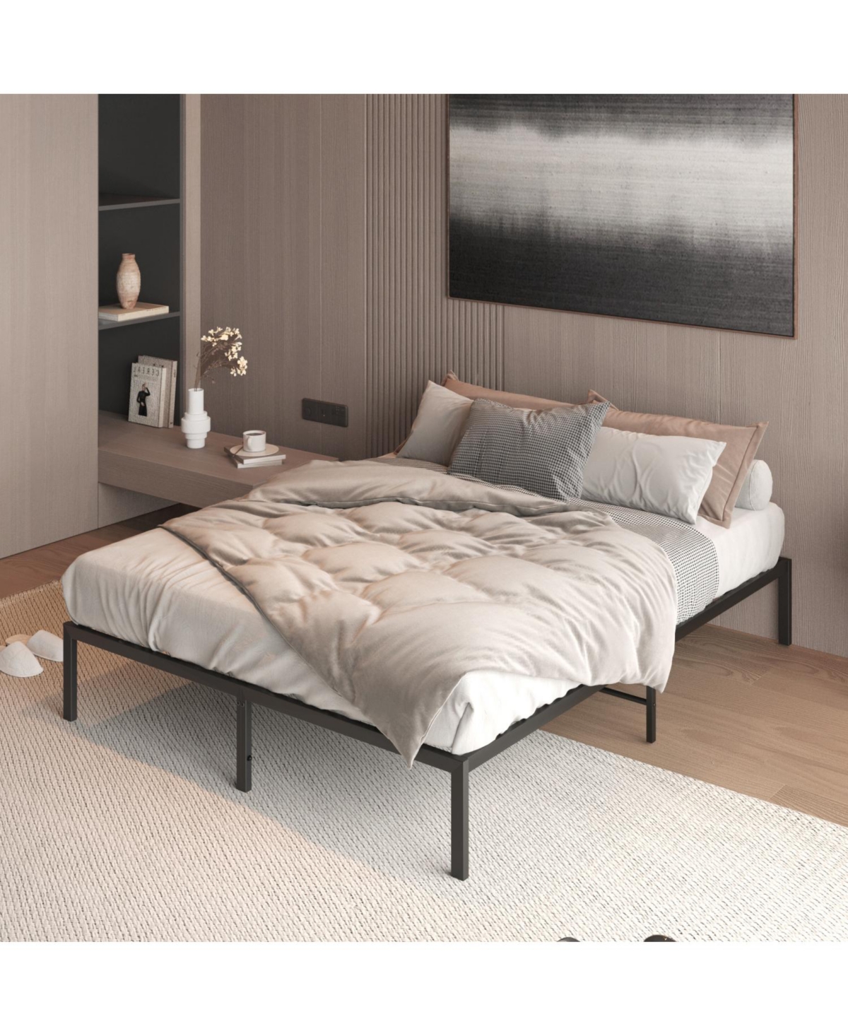 Click here for Streamdale Furniture Streamdale Metal Platform Bed... prices