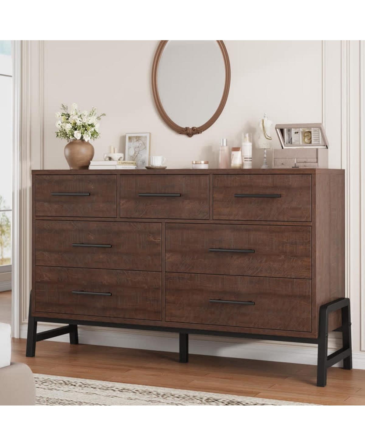 Click here for gaomon 7-Drawer Modern Freestanding Dresser  52 In... prices