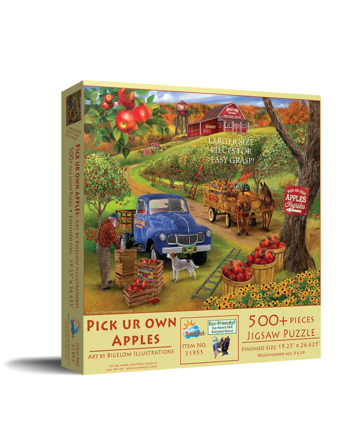 Click here for SunsOut Pick Ur Own Apples 500 piece Jigsaw Puzzle... prices