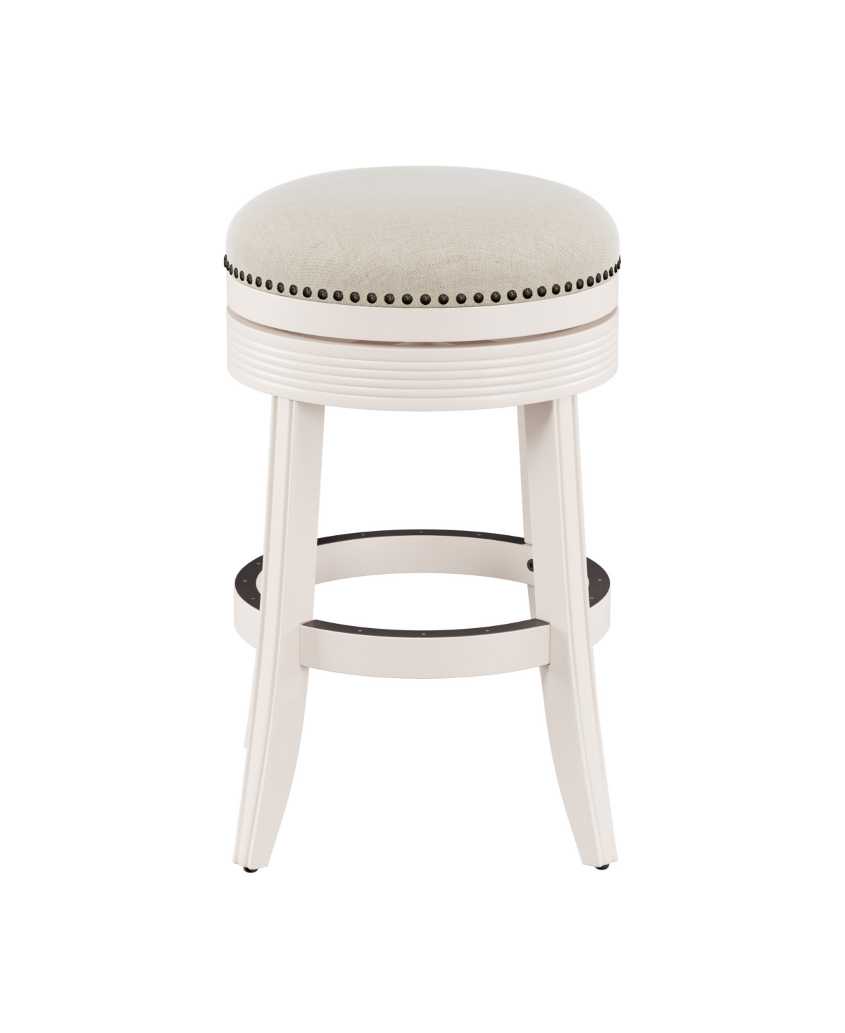 Click here for Tillman Backless Counter Height Swivel Stool - Whi... prices