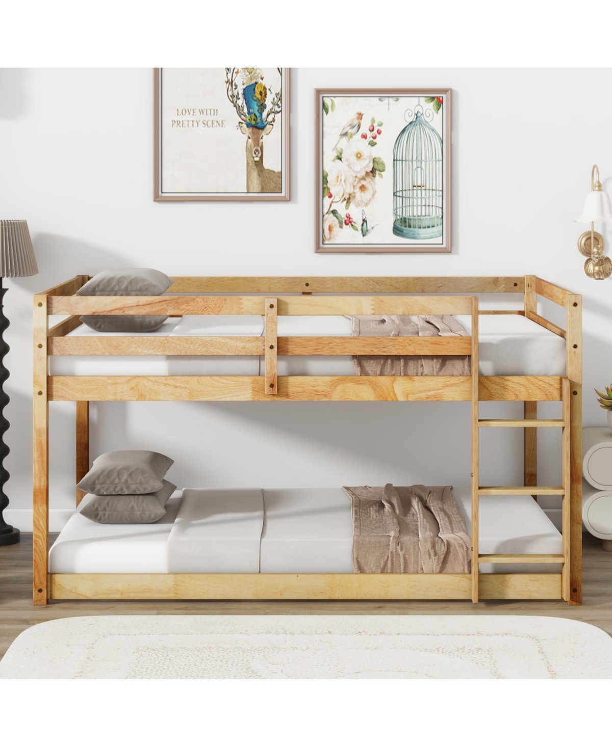 Click here for Streamdale Furniture Twin over Twin Solid Wood Lof... prices