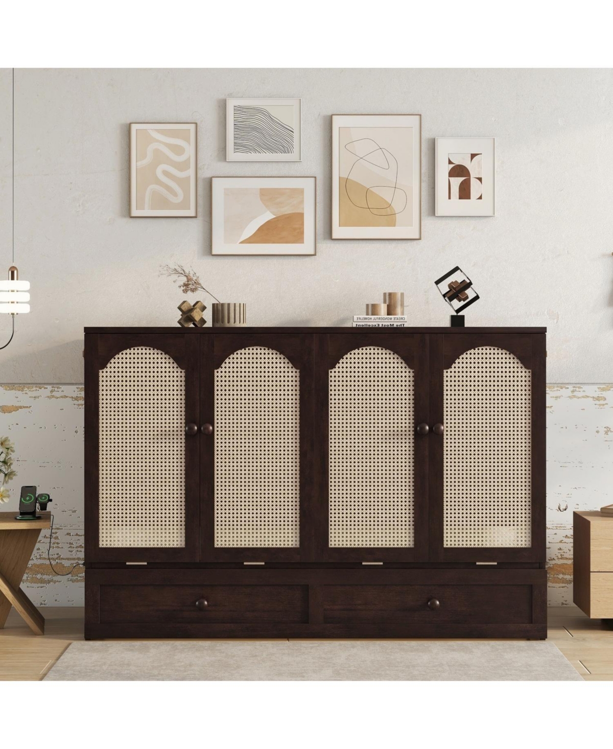 Click here for Streamdale Furniture Queen Murphy Bed - Espresso prices