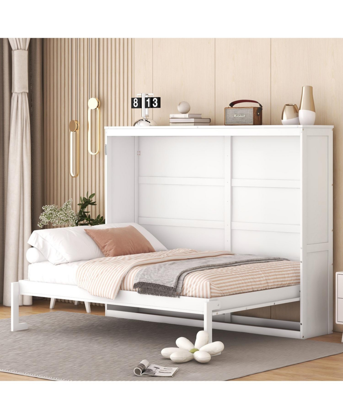 Click here for Streamdale Furniture Full Size Murphy Bed Wall Bed... prices