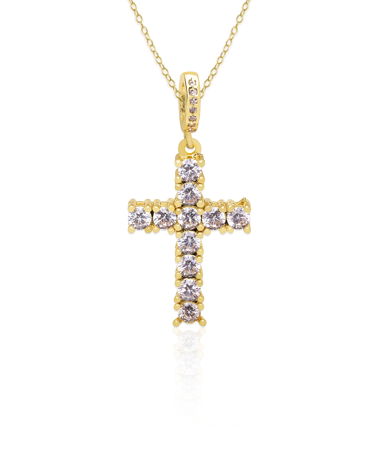 Click here for Macys Cubic Zirconia (4.15 ct. t.w.) Cross Pendant... prices