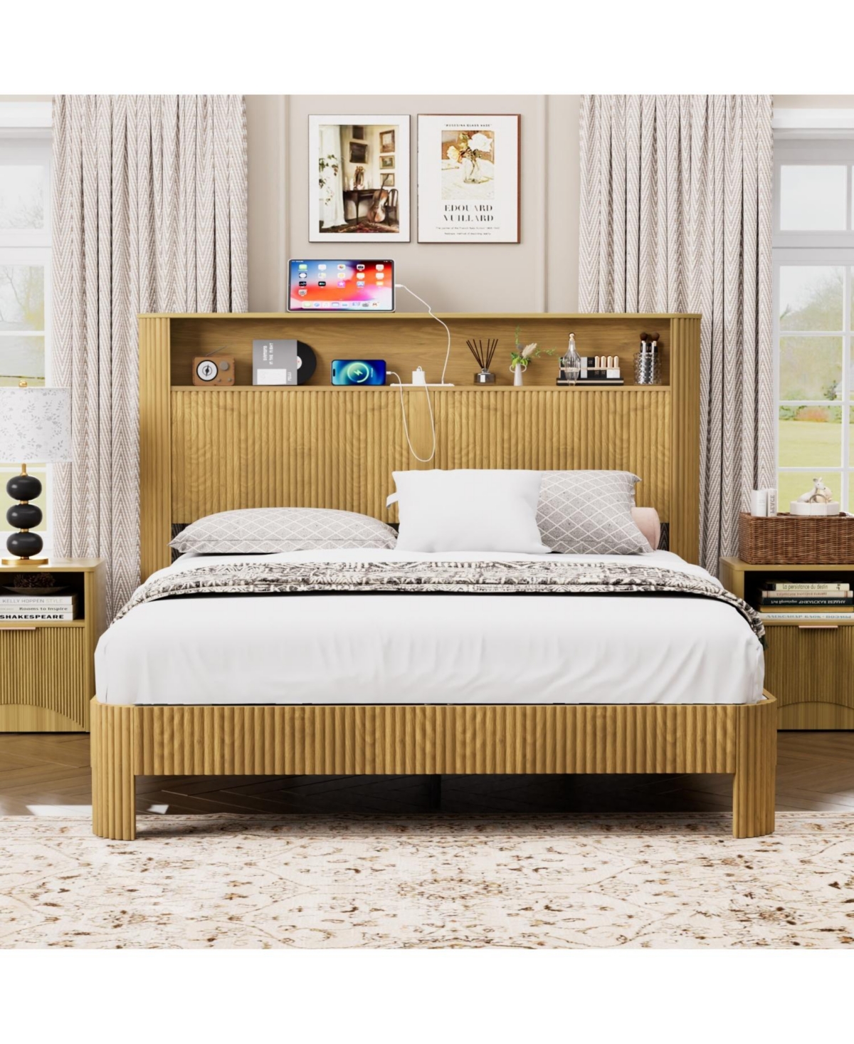 Click here for Streamdale Furniture Streamdale Queen Bed Frame- S... prices