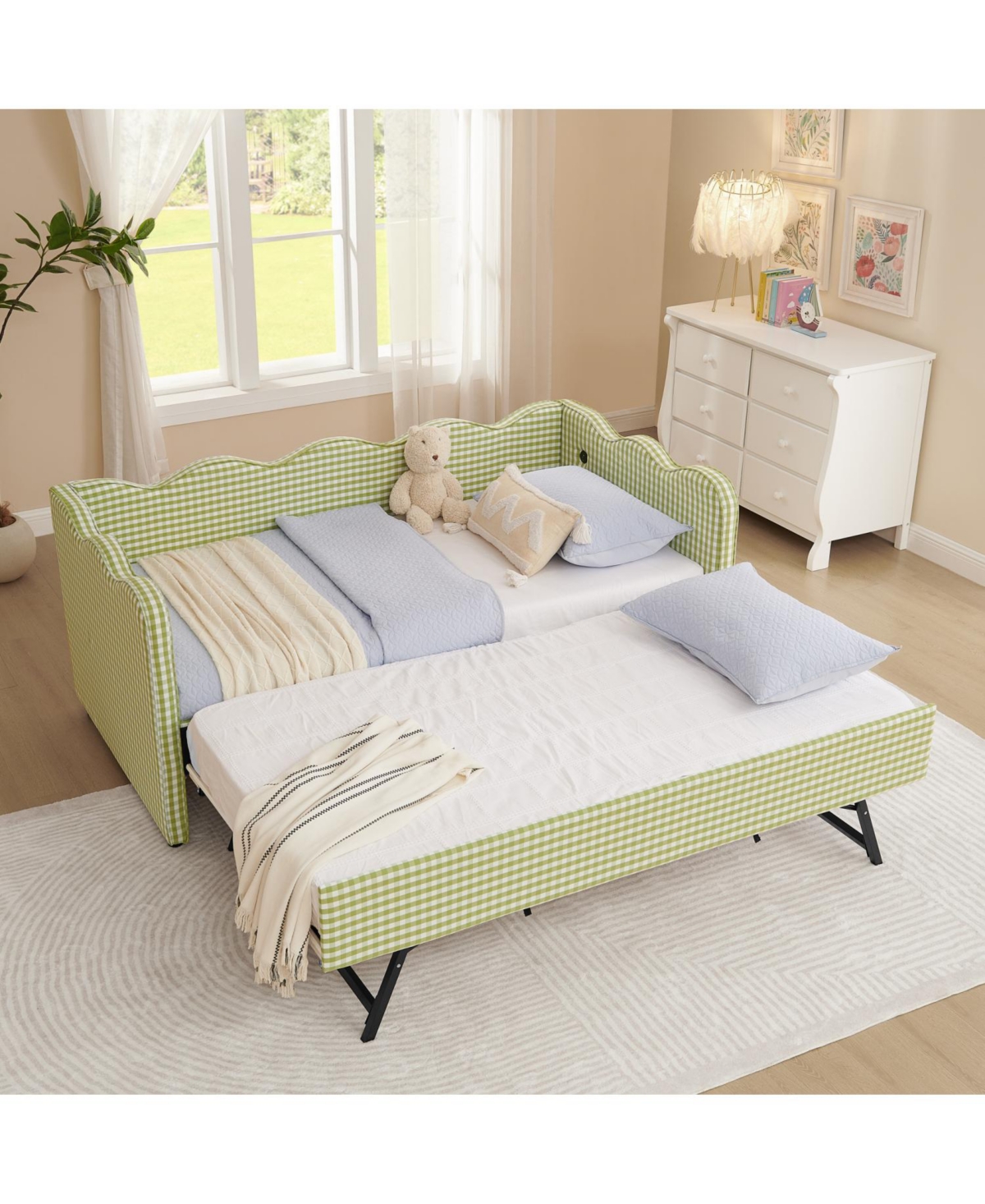 Click here for Streamdale Furniture Cozy Daybed with Trundle  Usb... prices
