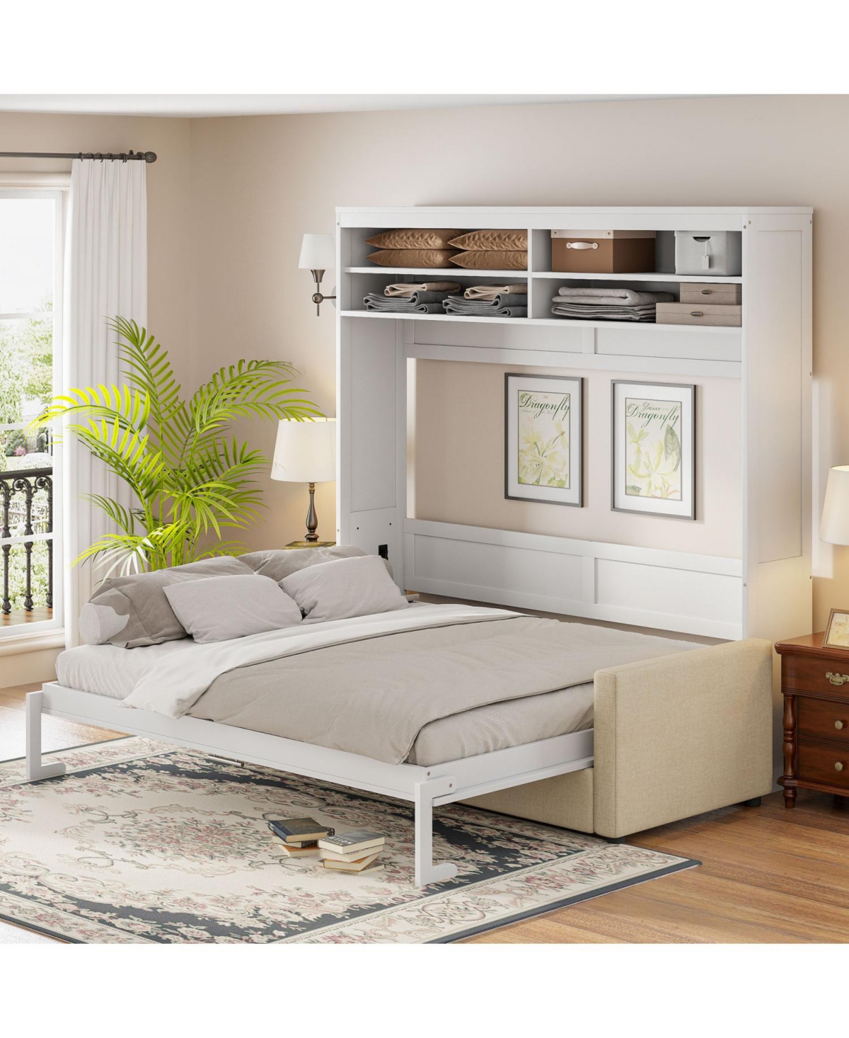 Click here for Streamdale Furniture Queen Size Murphy Bed Wall Be... prices