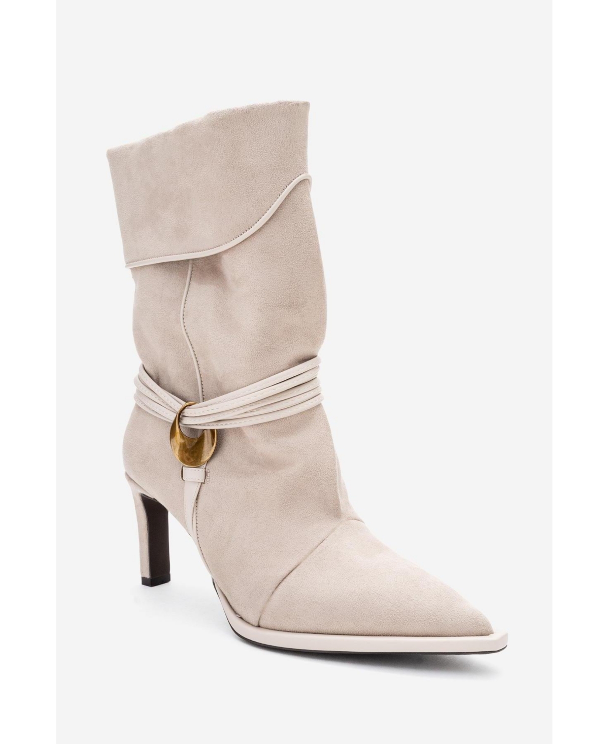 Click here for Prologue Shoes Myra Snake Embossed Boot (Women) -... prices