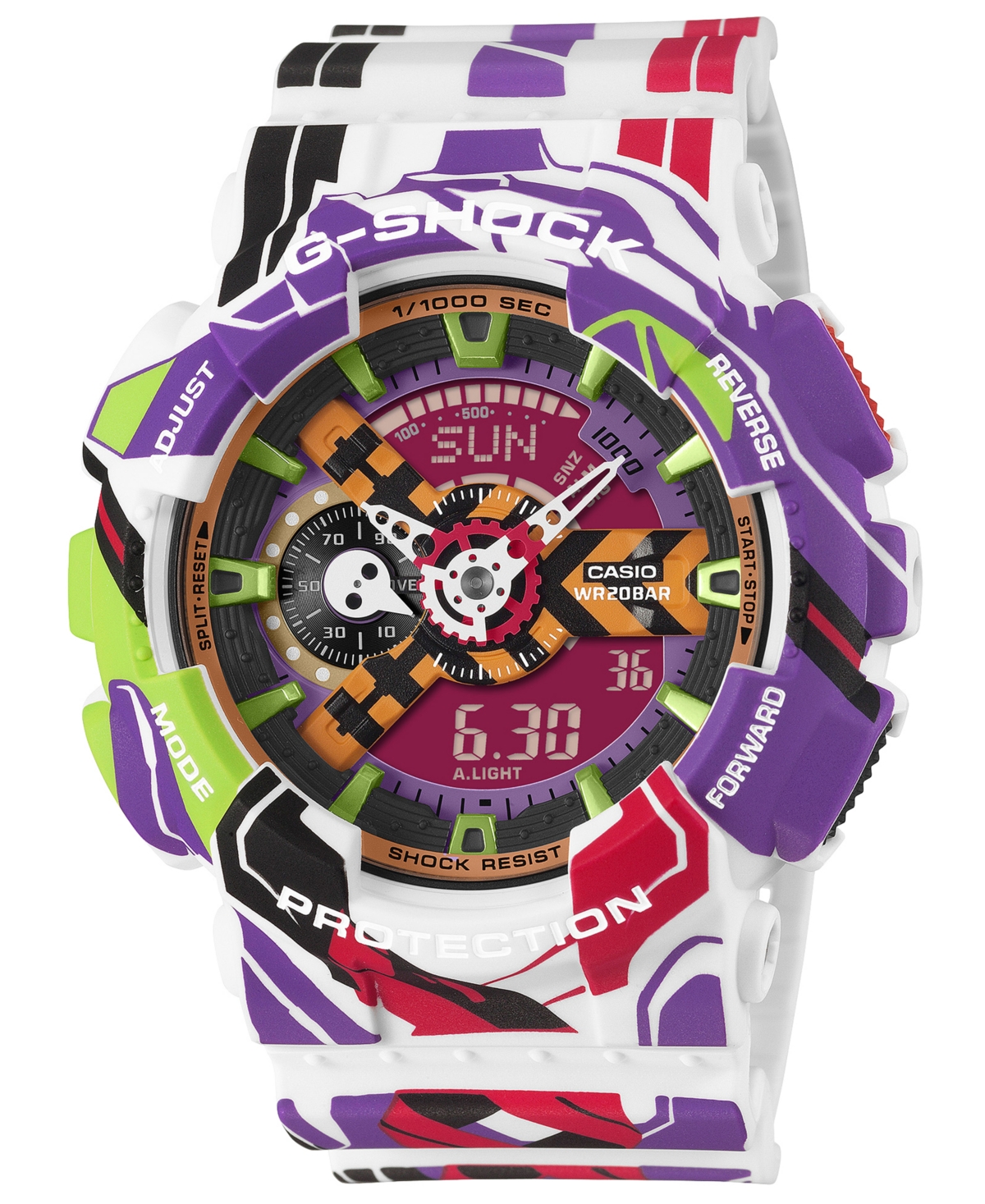 Click here for G-Shock Mens Evangelion Limited-Edition Multi-Colo... prices