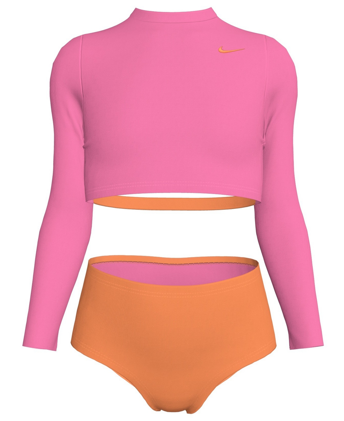 Click here for Nike Girls 7-16 Essential Long-Sleeve Crop Top and... prices