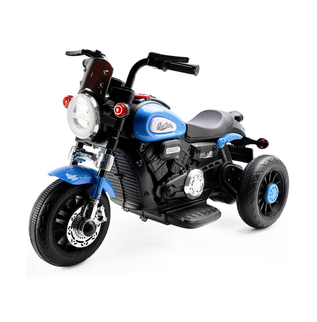 Click here for Bruce & Shark Dual 6V Kids Ride-On Motorcycle  3-W... prices