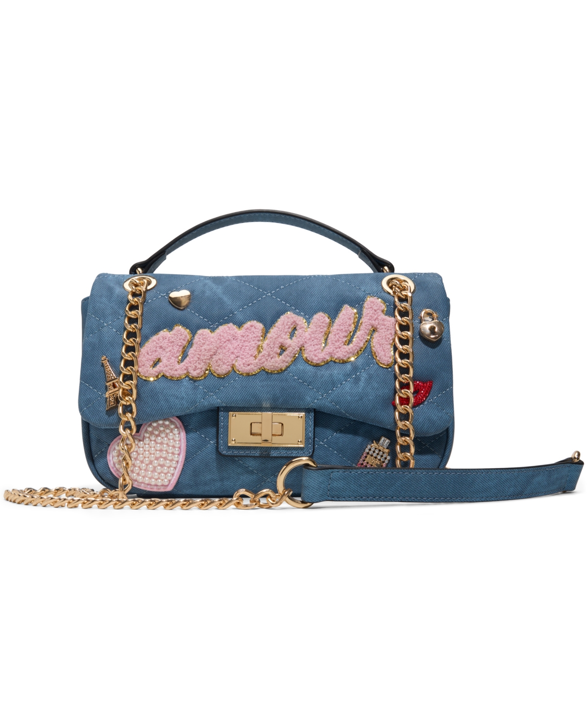 Click here for Aldo Honeoye Small Cross Body Bag - Mix Mat Open B... prices