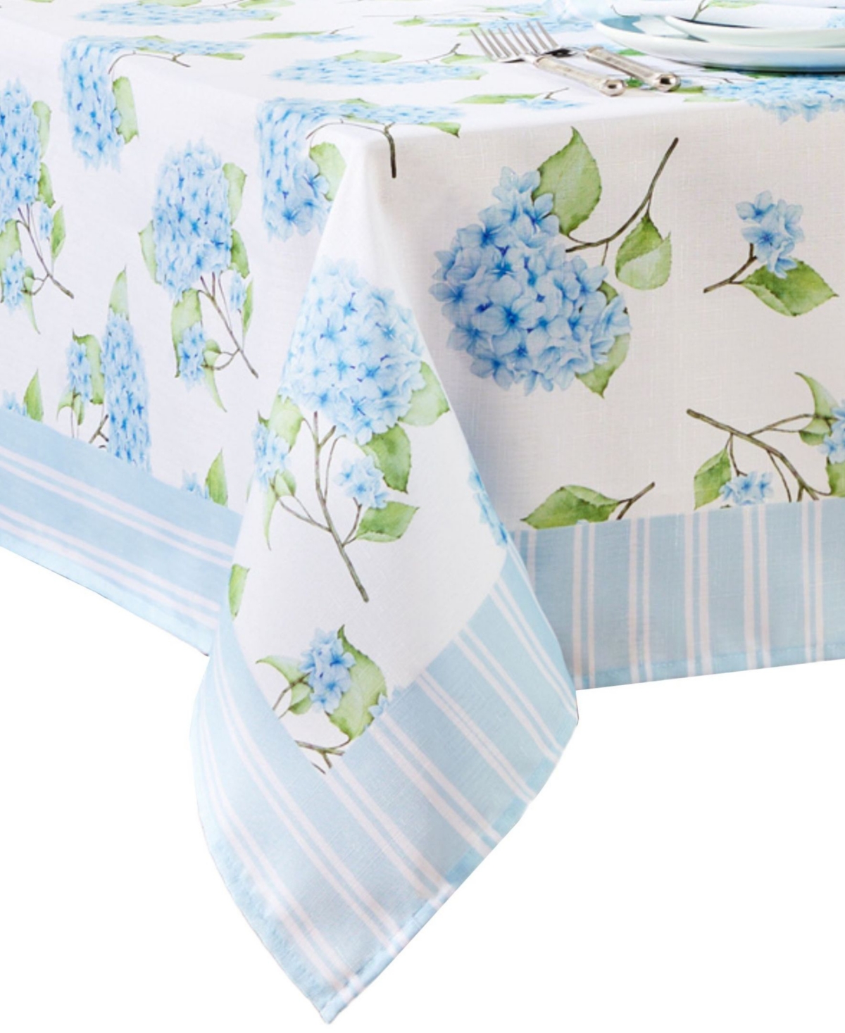 Click here for Elrene Nantucket Hydrangea Garden Tablecloth  60 x... prices