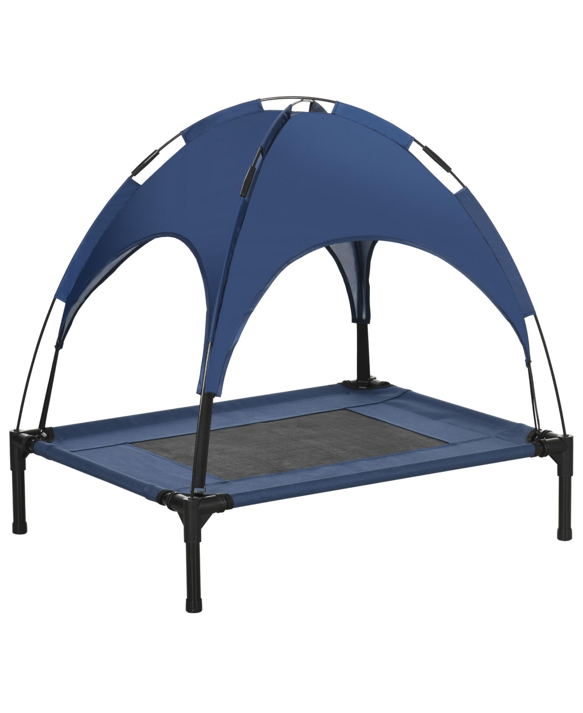 Click here for PawHut Elevated Pet Bed Dog Foldable Cot Tent Cano... prices