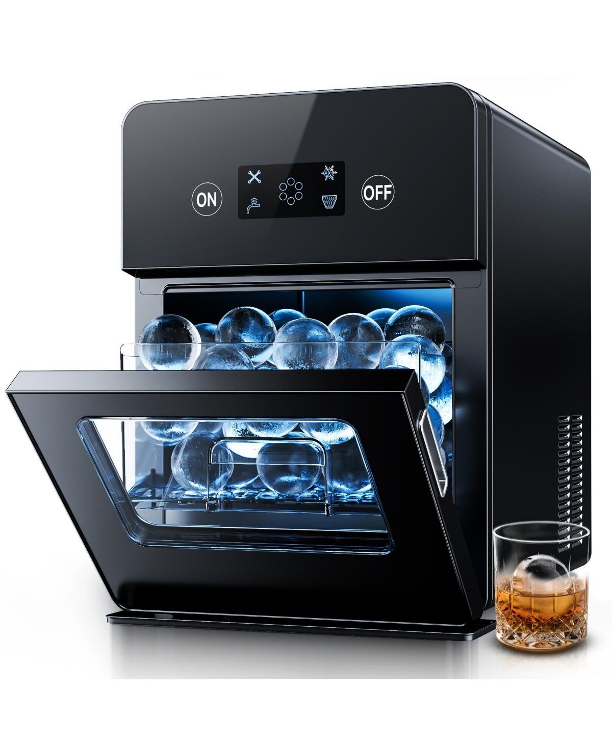 Click here for Euhomy 22Lbs/24H Countertop Craft Ball Shaped Ice... prices