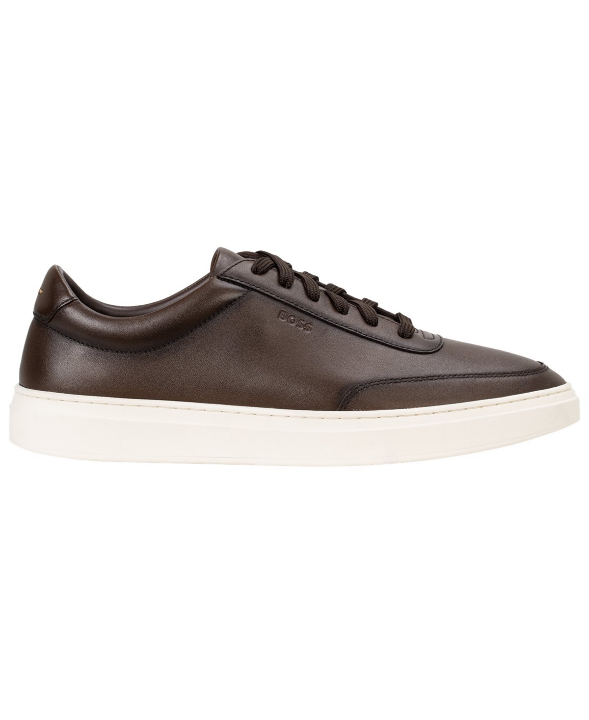 Click here for Boss Mens Kieran Lace-Up Shoes - Dark Brown prices