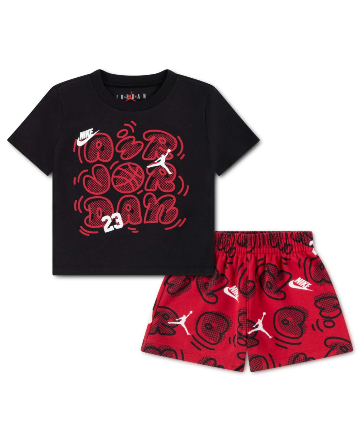 Click here for Jordan Baby Boys Movement Lines T-Shirt and Shorts... prices