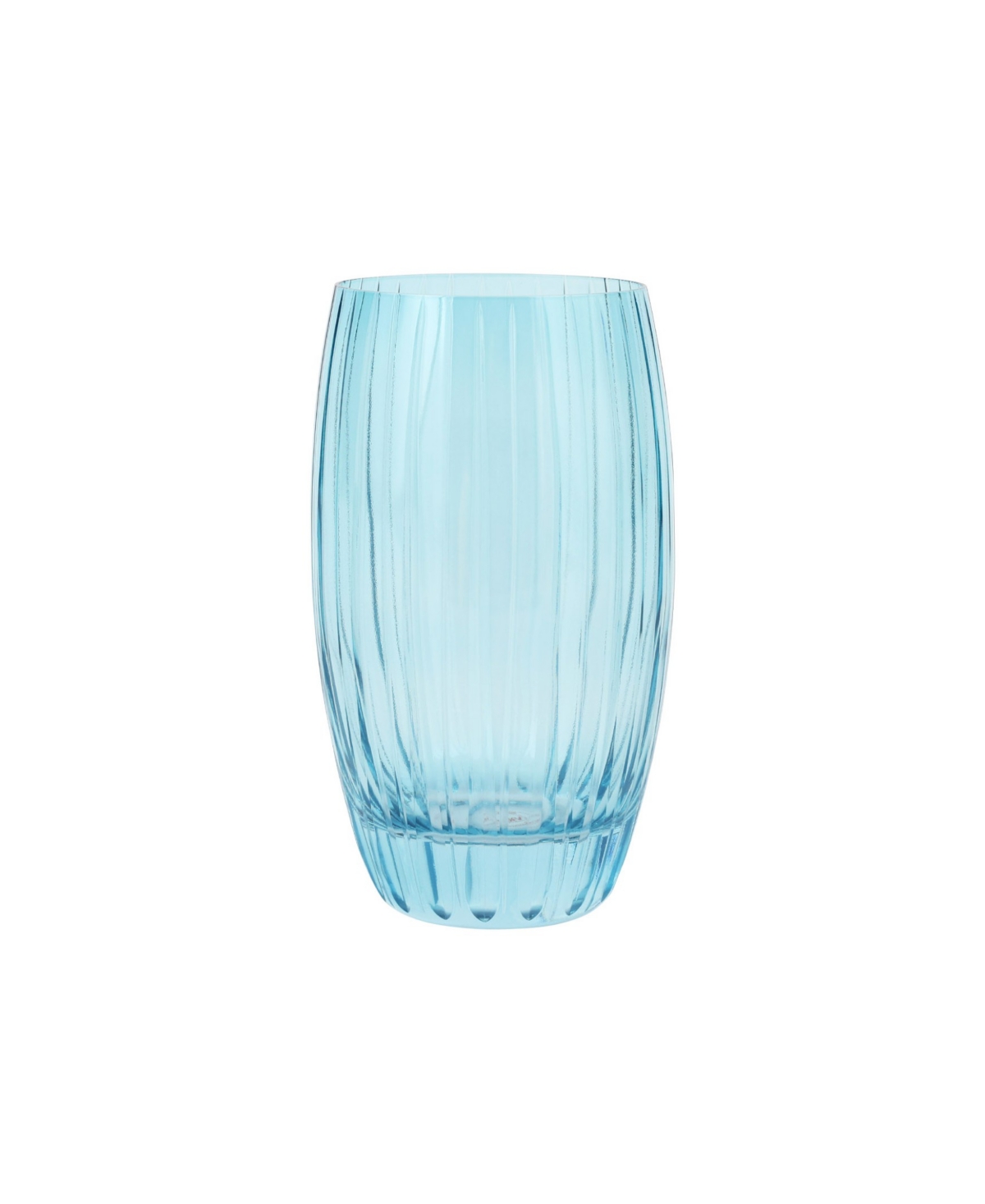 Click here for Vietri Natalia 14 oz. Teal Highball Glass - Turquo... prices
