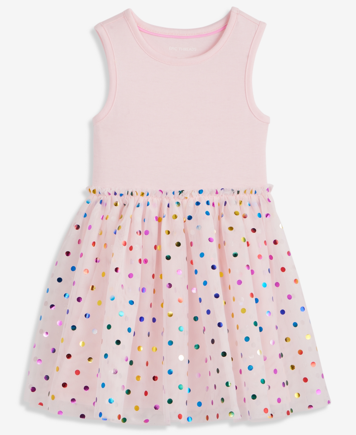 Click here for Epic Threads Toddler Girls 12M-5T Foil Tutu Dress... prices