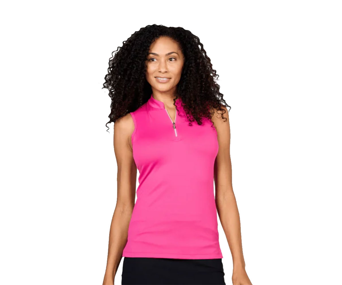 Click here for Sofibella Womens Golf Colors Sleeveless Golf Polo... prices