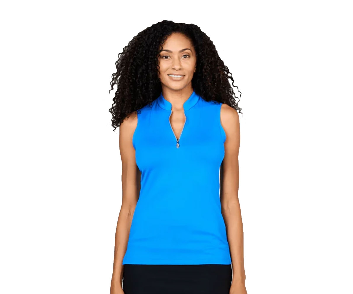 Click here for Sofibella Womens Golf Colors Sleeveless Golf Polo... prices