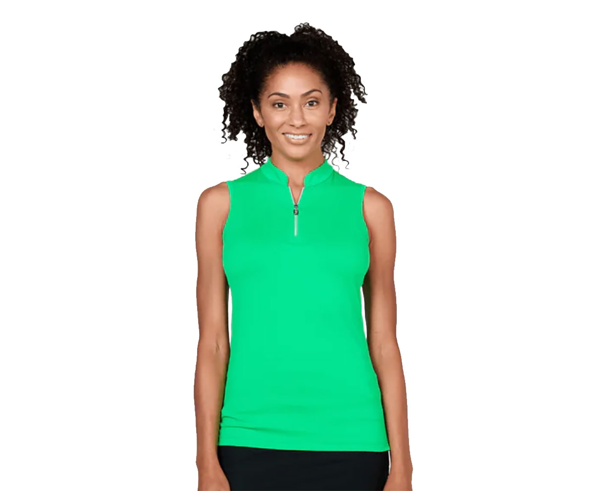 Click here for Sofibella Womens Golf Colors Sleeveless Golf Polo... prices