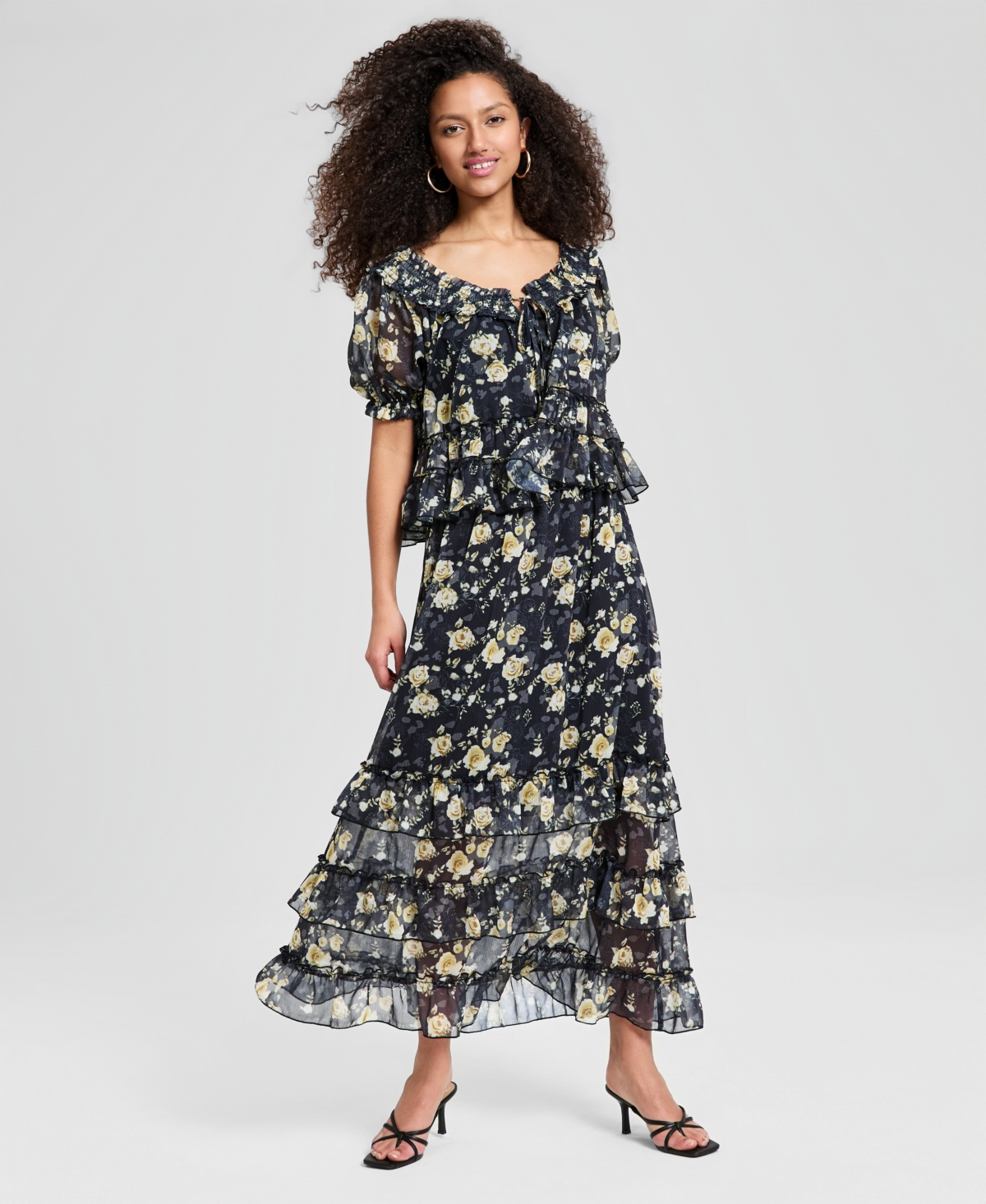 Click here for And Now This Womens Tiered Maxi Skirt  Macys Exclu... prices