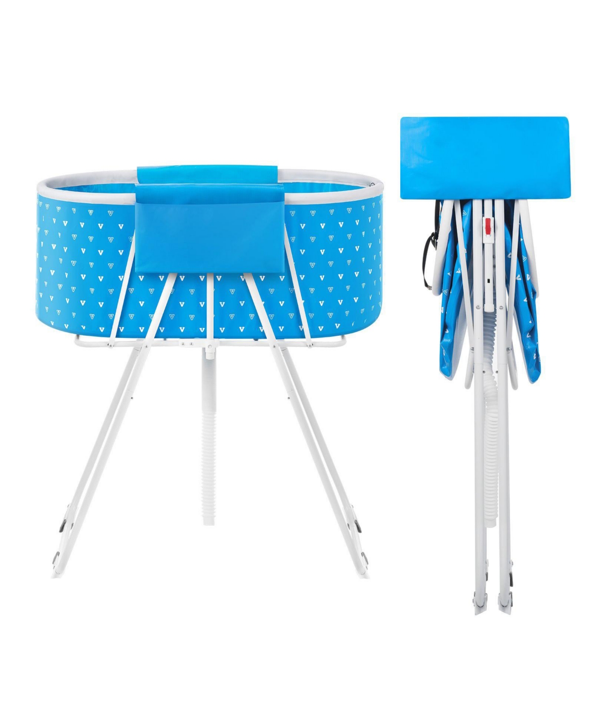 Click here for Cozito Portable Foldable Elevated Pet Bathtub - Bl... prices