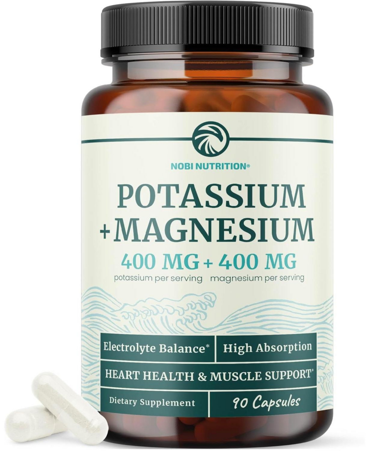 Click here for Nobi Nutrition Potassium Magnesium Capsules  90ct prices