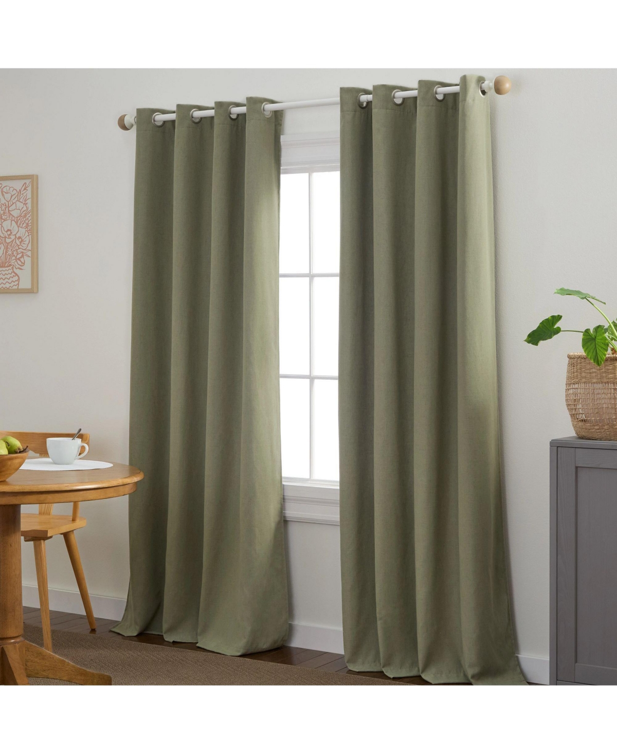 Click here for Town & Country Basics Selena Sage Green Solid Line... prices