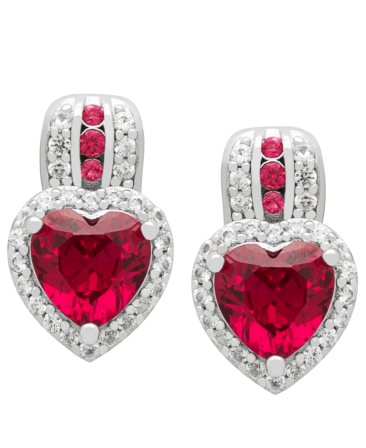 Click here for Macys Lab Grown Ruby (3.3 ct. t.w.) & Lab Grown Wh... prices