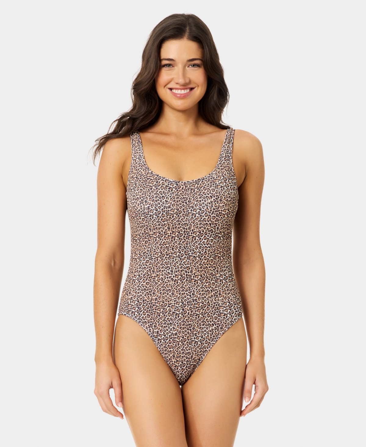 Click here for California Waves Womens Wild Cat Print One-Piece S... prices