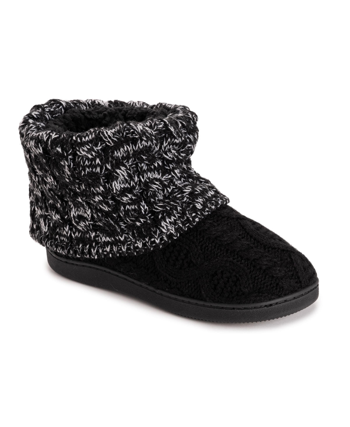 Click here for Muk Luks Womens Rochelle Slippers - Black prices