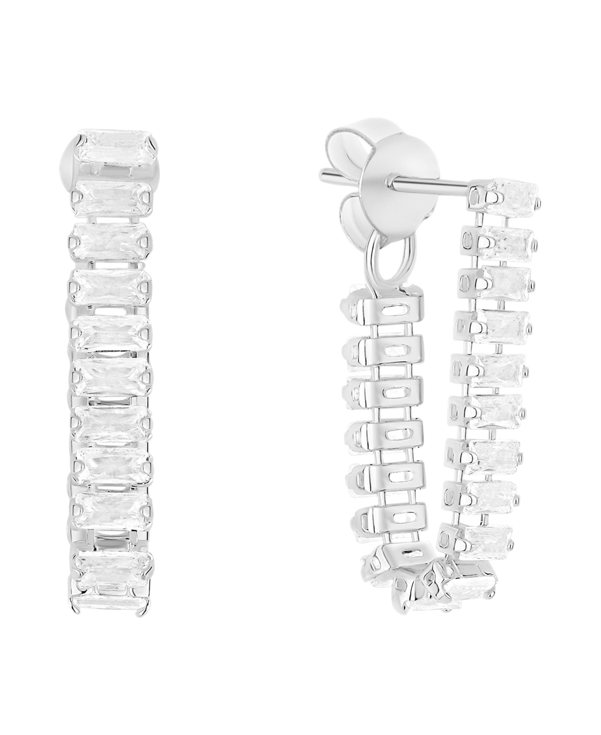 Click here for And Now This Crystal Drop Front/Back Post Earrings... prices