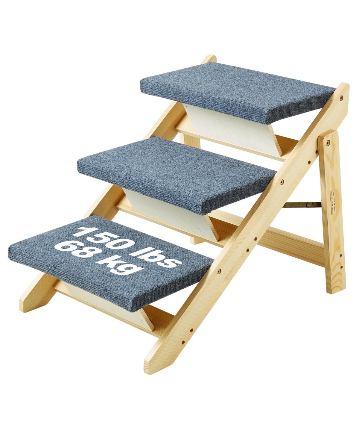 Click here for Cozito Convertible 3-Step Wooden Pet Stairs & Ramp... prices