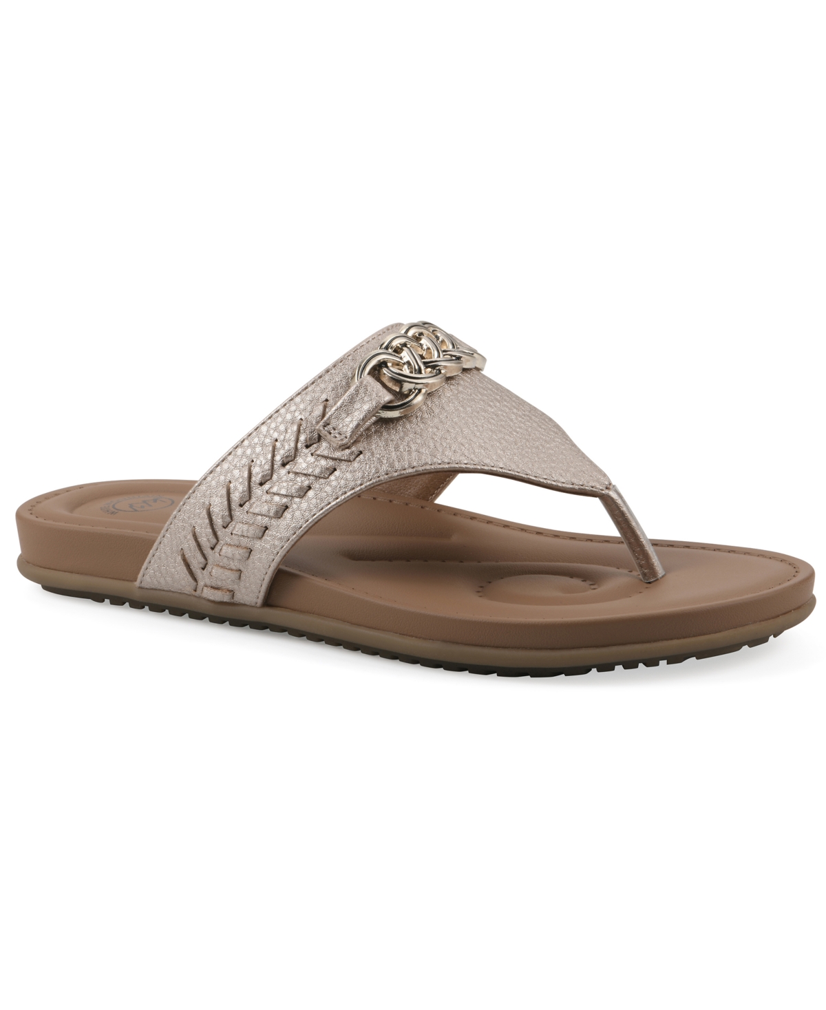 Click here for White Mountain Womens Aladdin Sandals - Gold prices