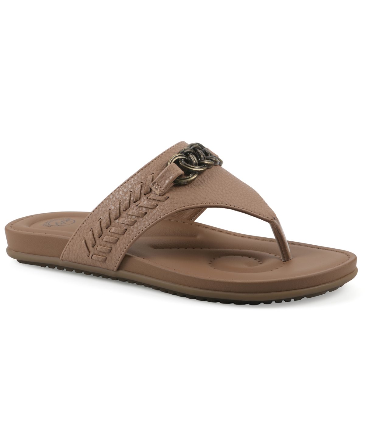 Click here for White Mountain Womens Aladdin Sandals - Natural prices