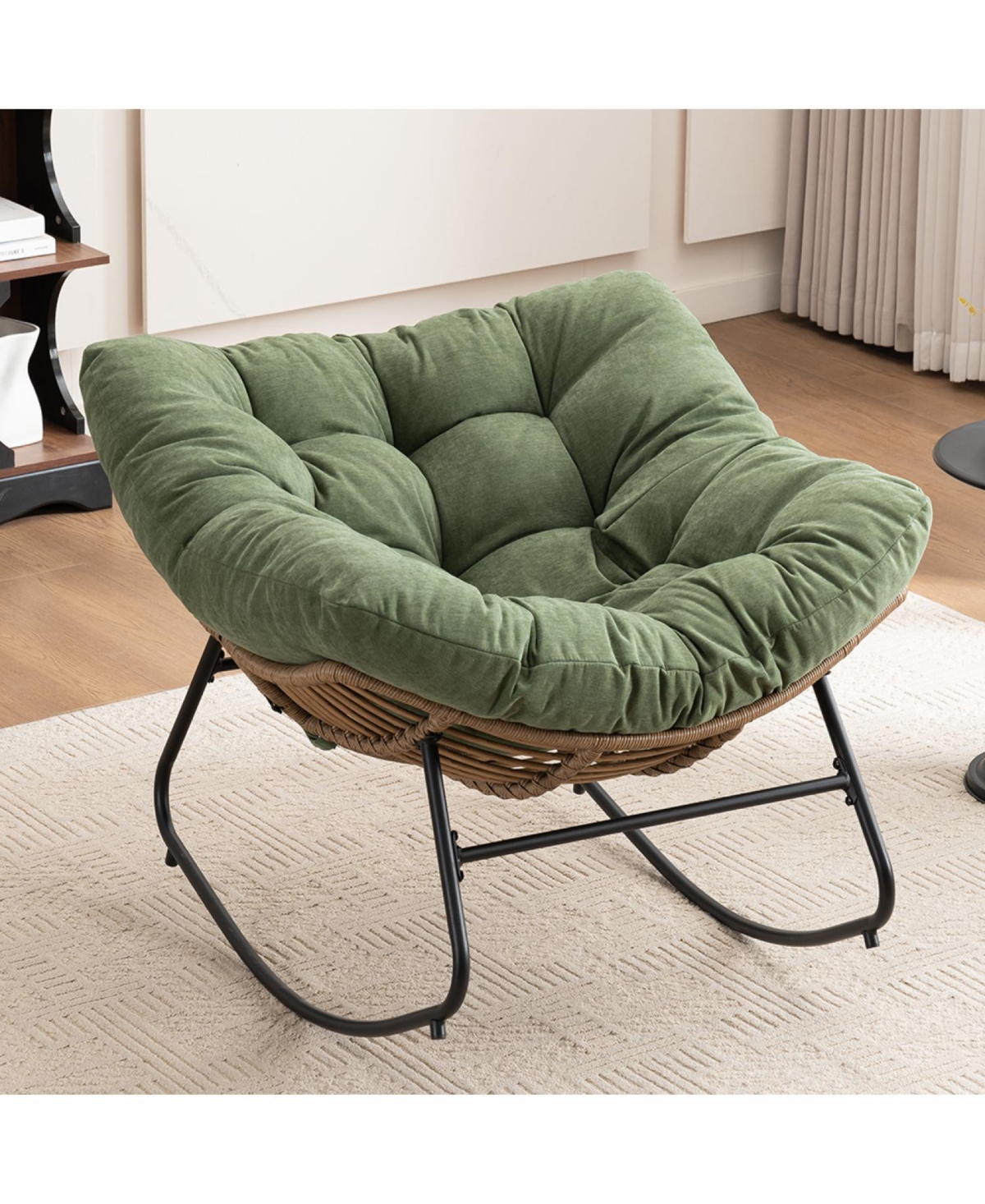 Click here for Streamdale Furniture Chenille Rocking Accent Chair... prices