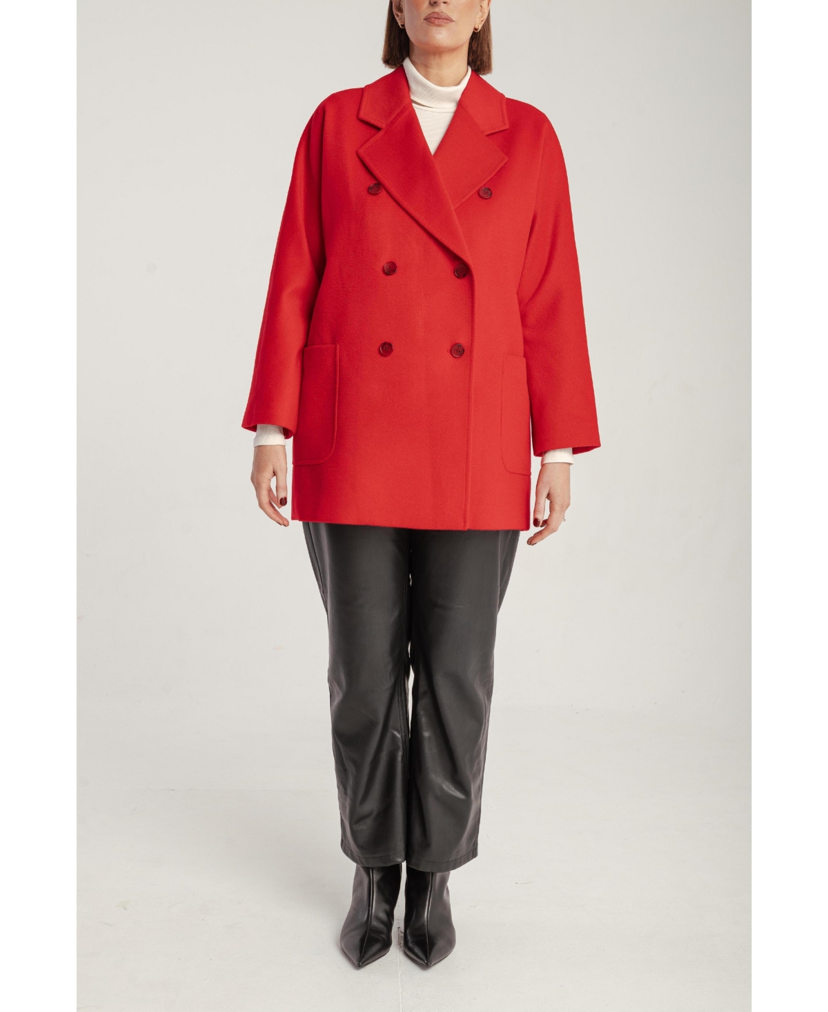 Click here for 1982 Womens Cashmere Double Breasted Short Coat -... prices