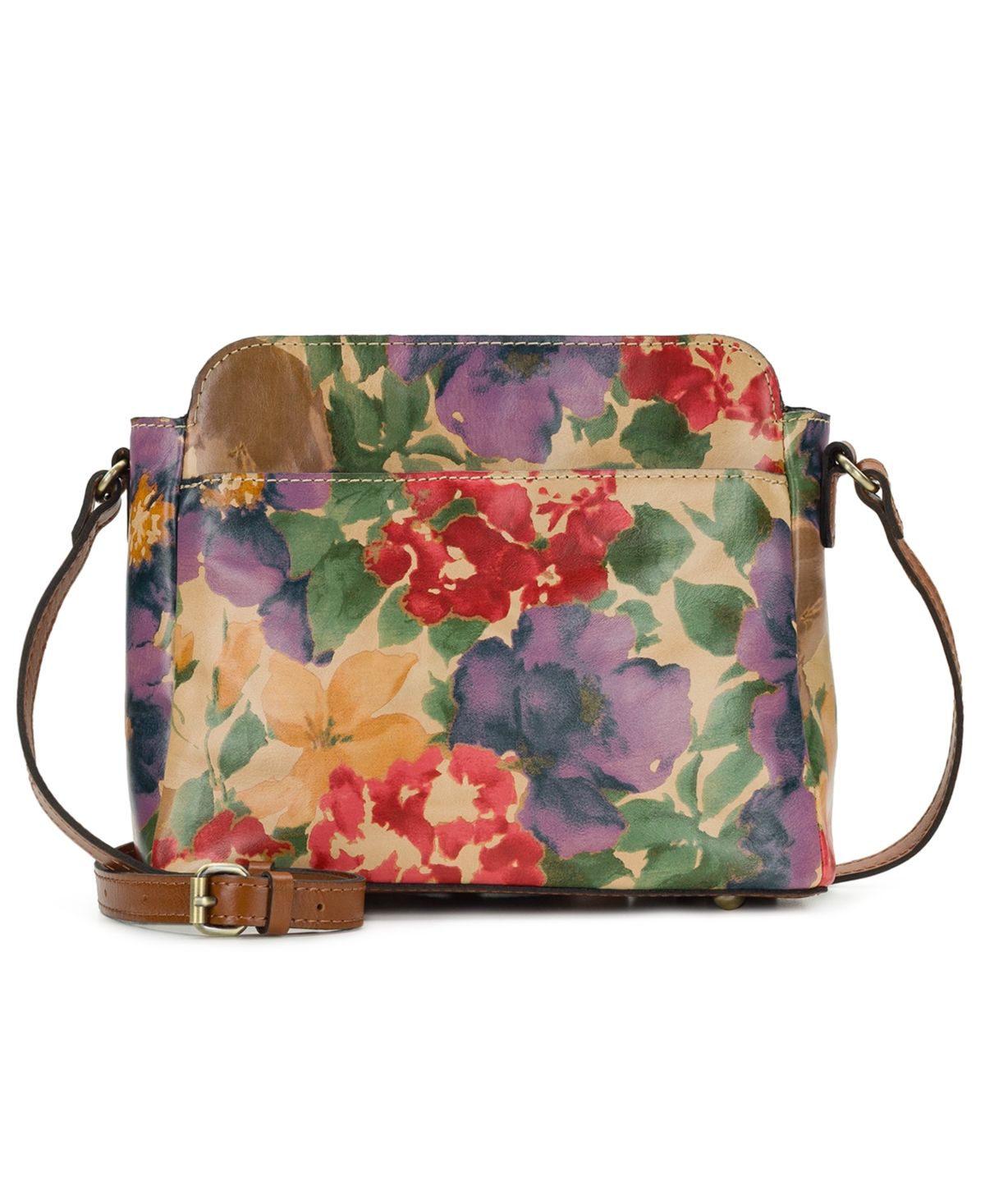 Click here for Patricia Nash Ithaca Small Leather Crossbody Bag -... prices